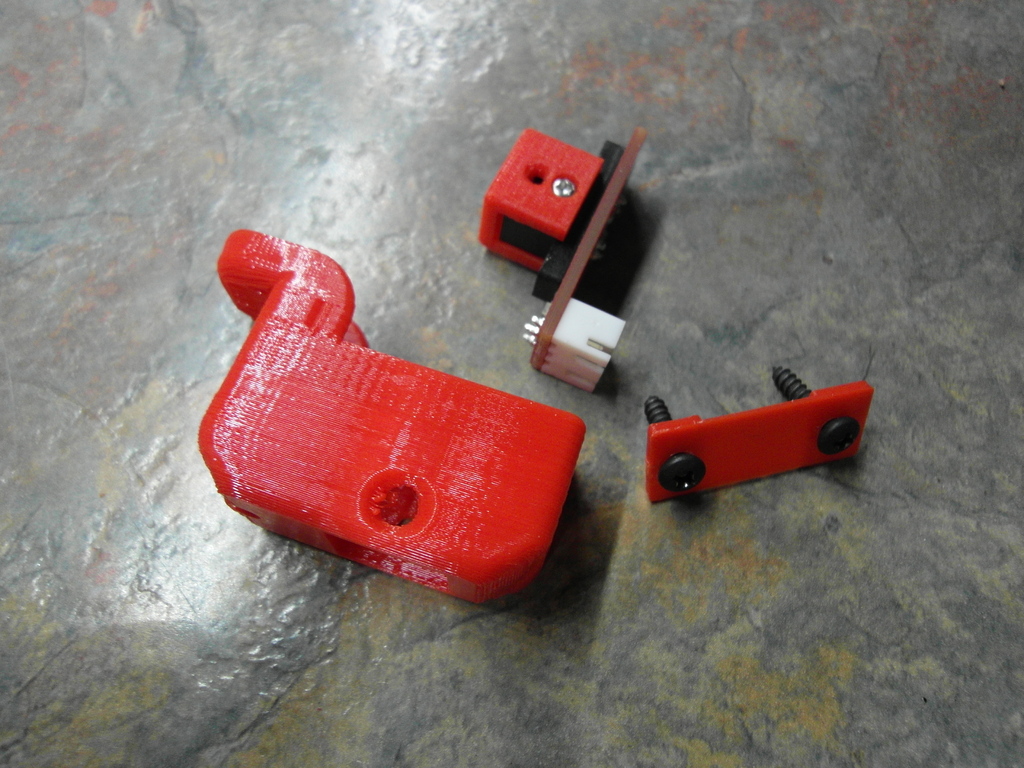 Optical Filament Runout Sensor Enclosure by warpster | Download free ...
