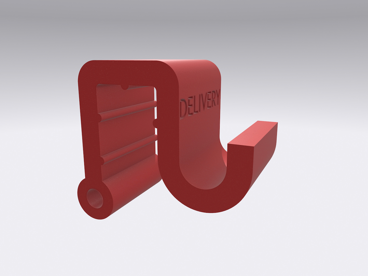 Delivery hook for gate by REIFY 3D | Download free STL model ...