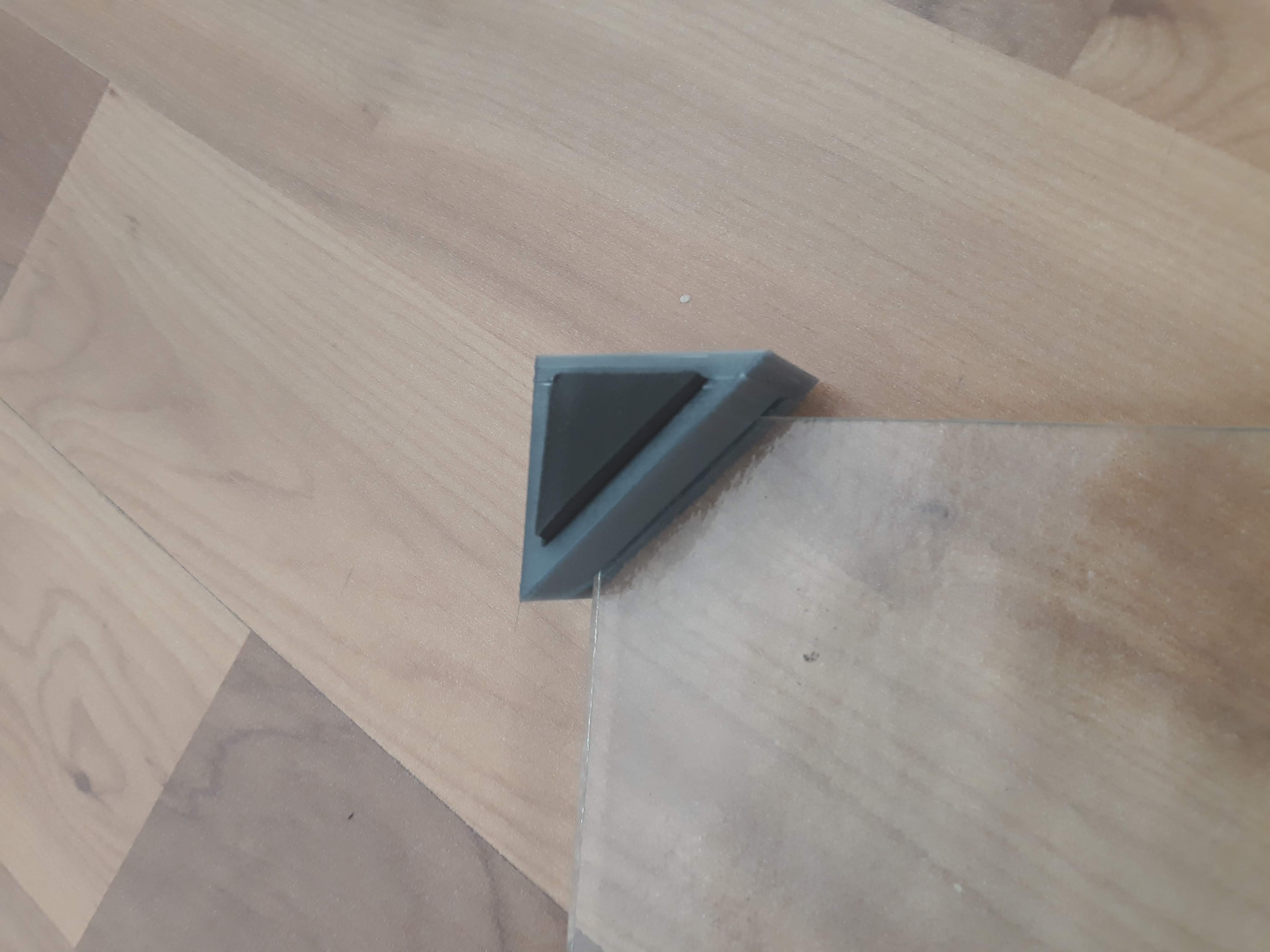 Leg for glass, boards, plexiglass by Wiktor | Download free STL model ...