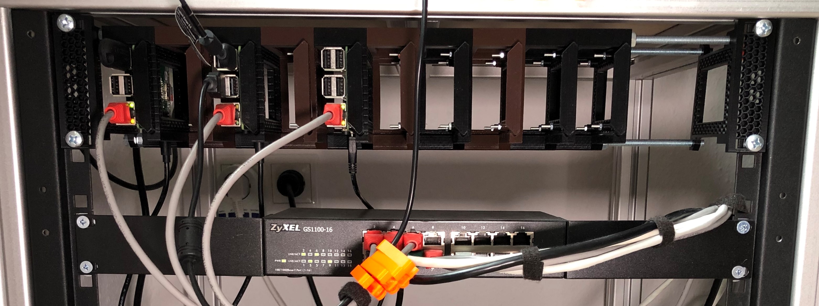 2U (3U) Raspberry Pi mount for 19" rack by ichwillkeinenacc | Download ...