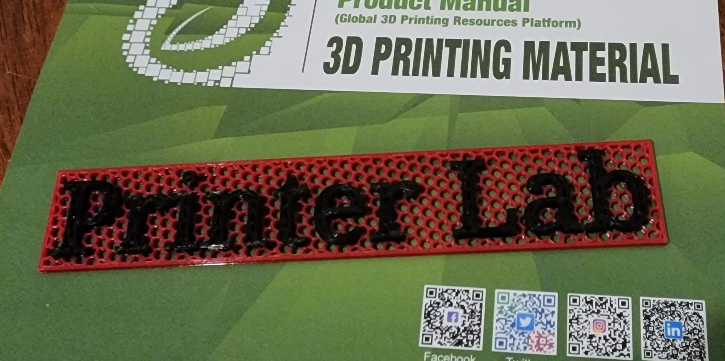 Printer Lab Door Sign by Melchia | Download free STL model | Printables.com