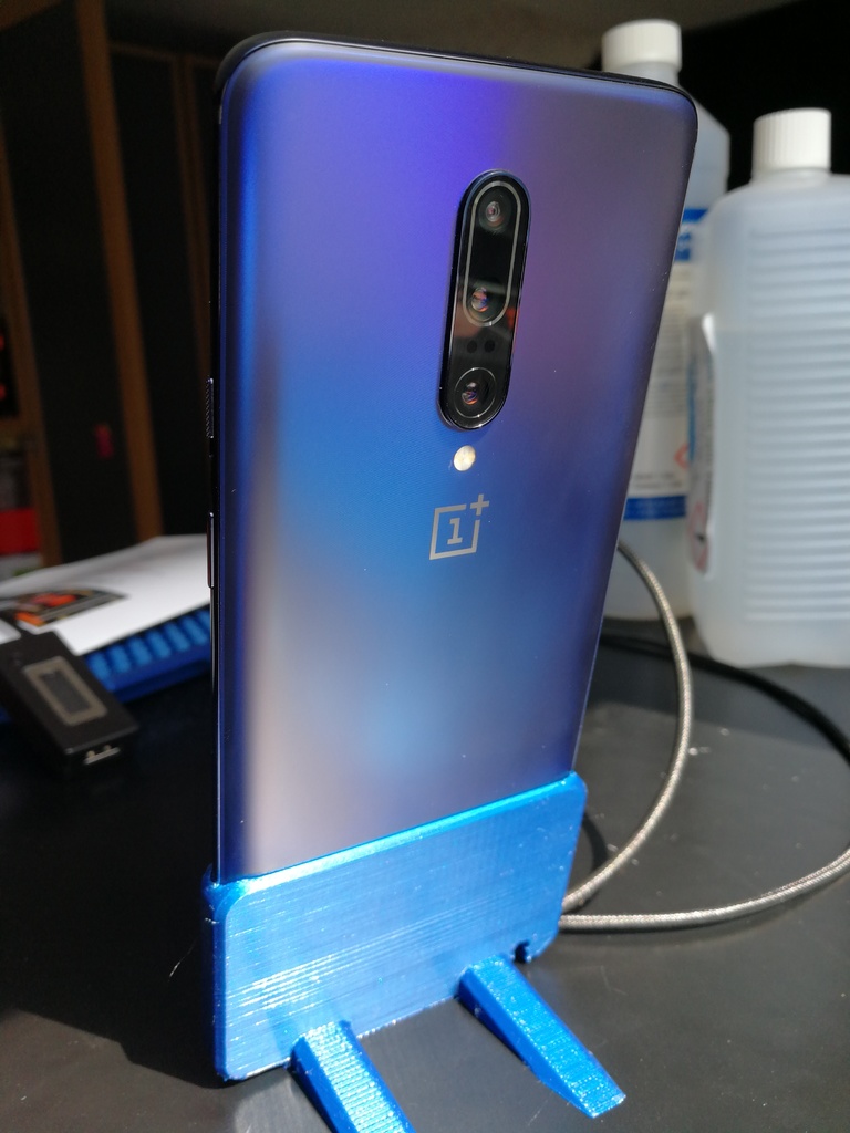 Oneplus 7 Pro stand / dock by Chrismettal - Binary-6 | Download free ...