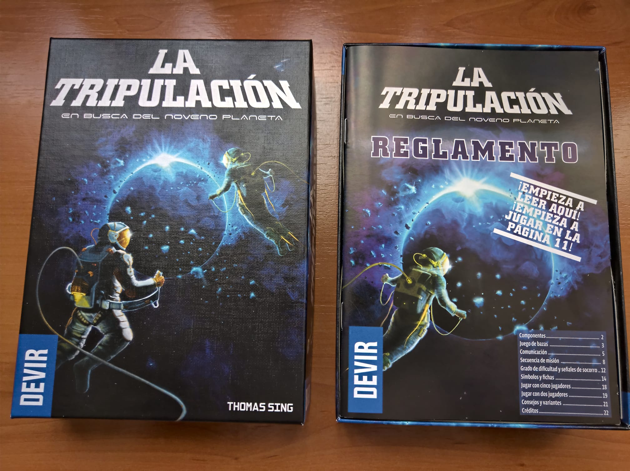 The Crew: The Quest for Planet Nine game insert by Javier M. G ...