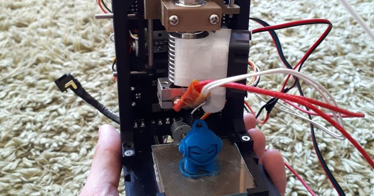 Mini DVD Motor 3d Printer by MegaAndy | Download free STL model ...