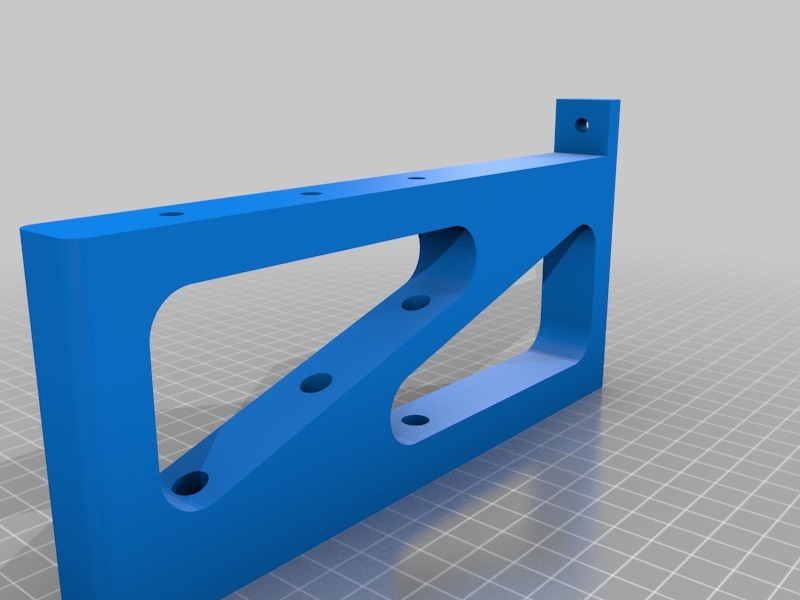 Monitor Riser Bracket by MegaAndy | Download free STL model ...
