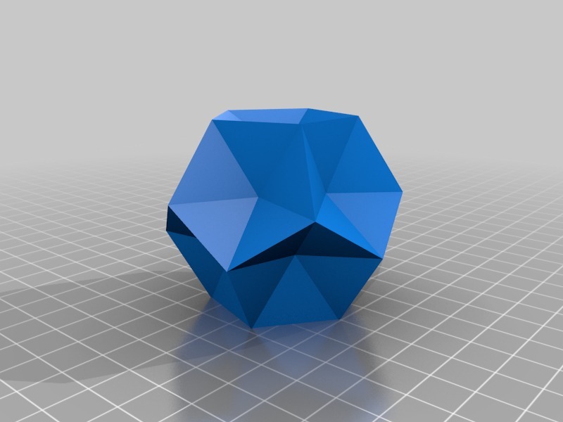 Excavated Dodecahedron by MegaAndy | Download free STL model ...