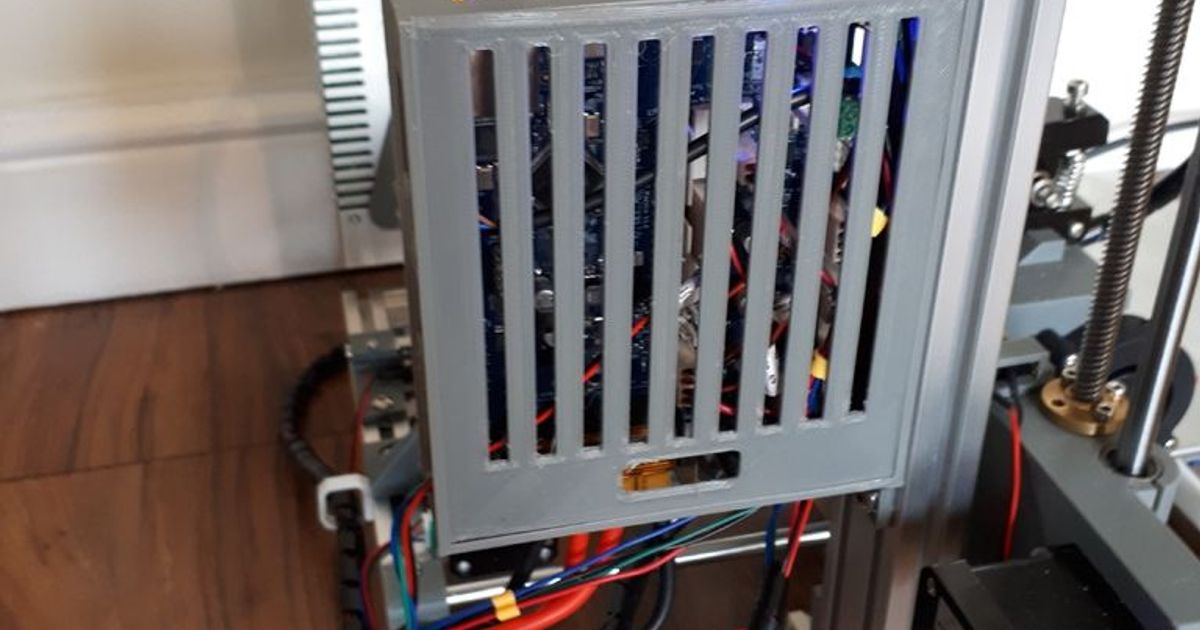 Duet 2 Maestro AM8 2040 Enclosure by MegaAndy | Download free STL model ...