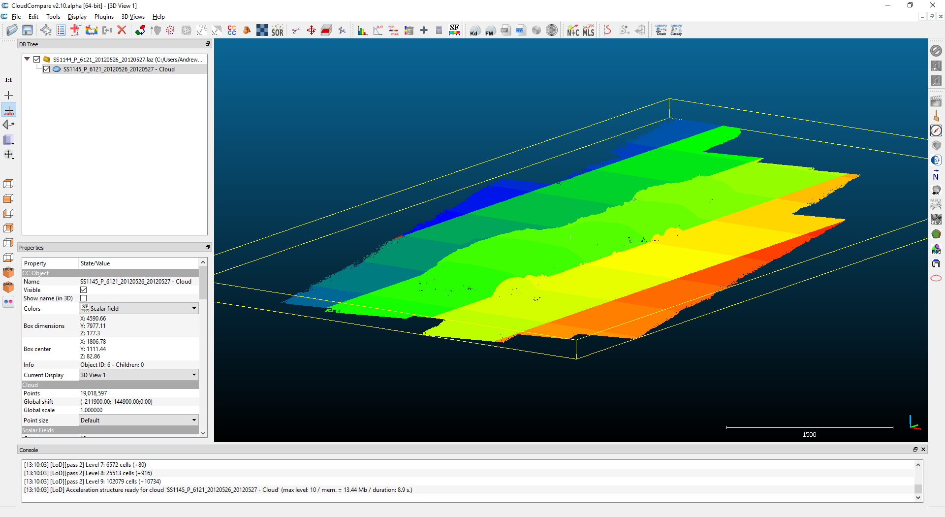 Lundy LIDAR Satellite Model (+ Tutorial) by MegaAndy | Download free ...
