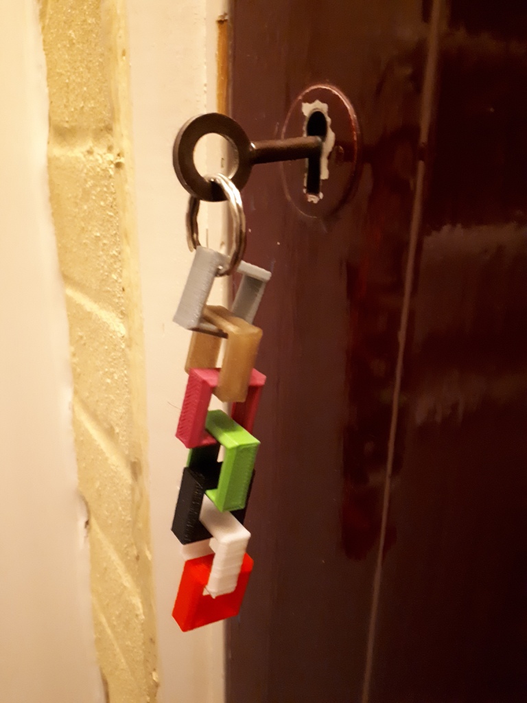 Keychain Swatch (Keyring) by MegaAndy | Download free STL model ...