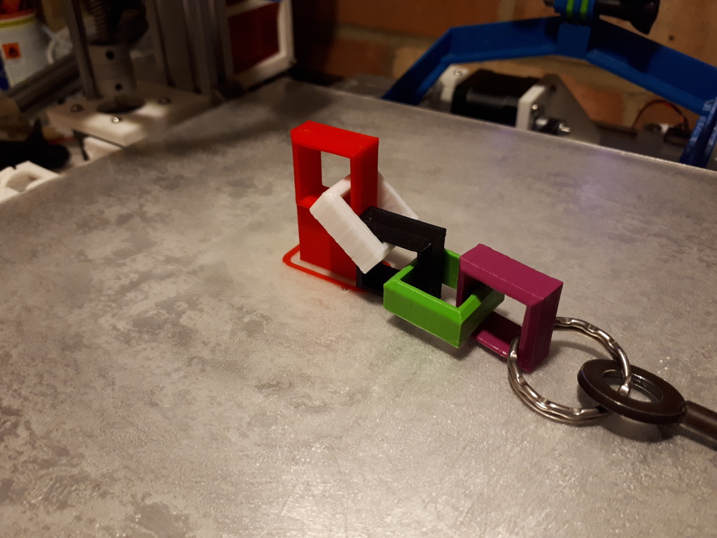 Keychain Swatch (Keyring) by MegaAndy | Download free STL model ...