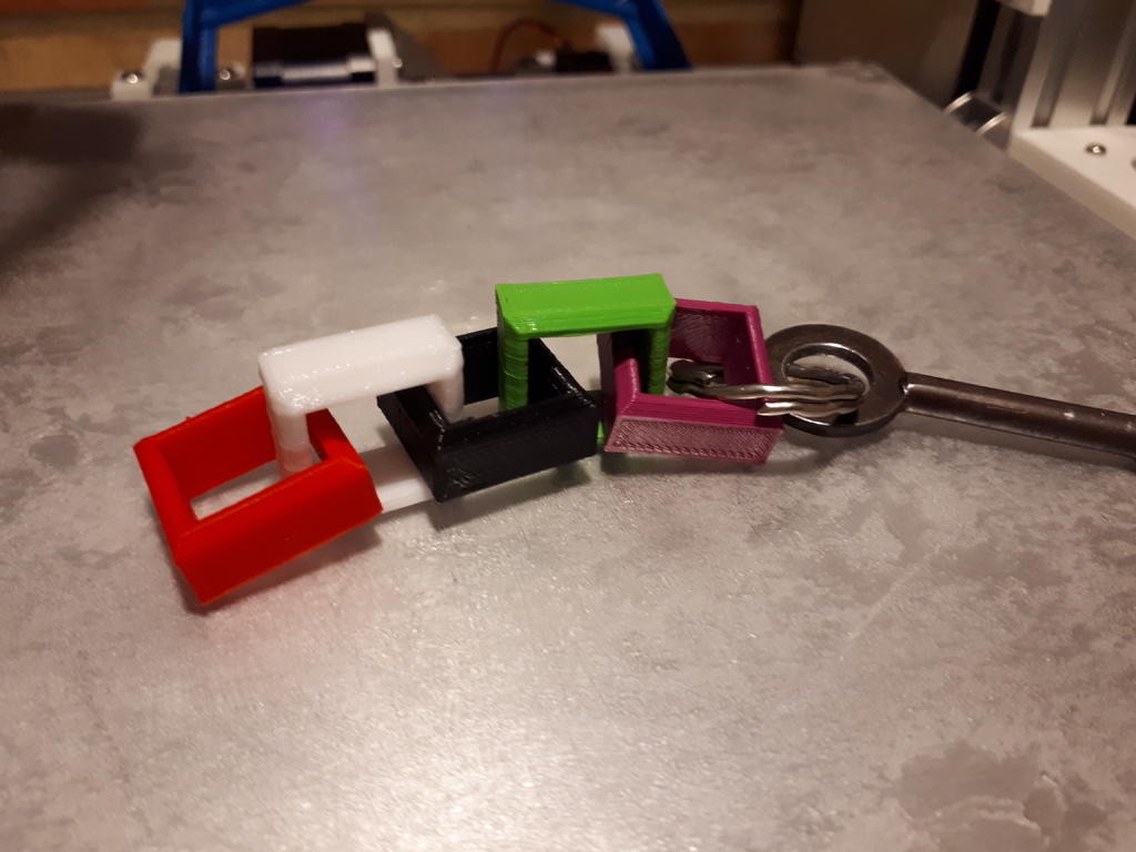 Keychain Swatch (Keyring) by MegaAndy | Download free STL model ...