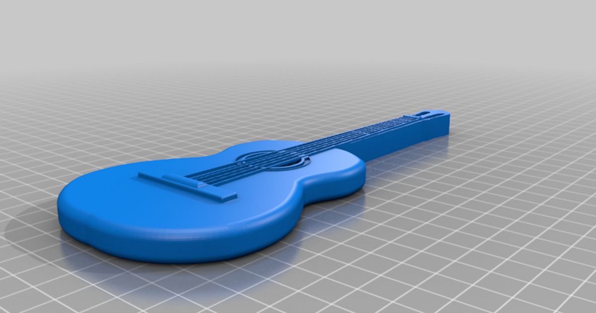 Guitar by T4SKOR | Download free STL model | Printables.com