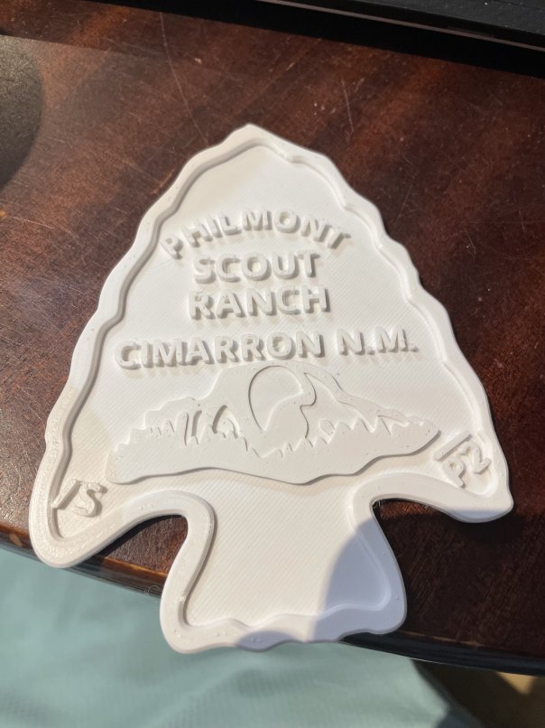 Philmont Arrowhead Award by arnmac | Download free STL model ...