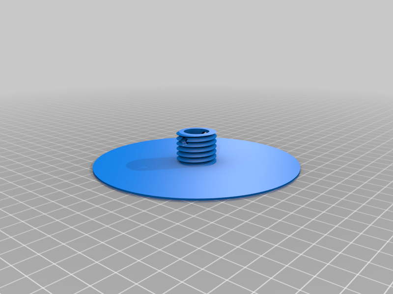 120mm 3D Printable Spool by Scott Gibb | Download free STL model ...