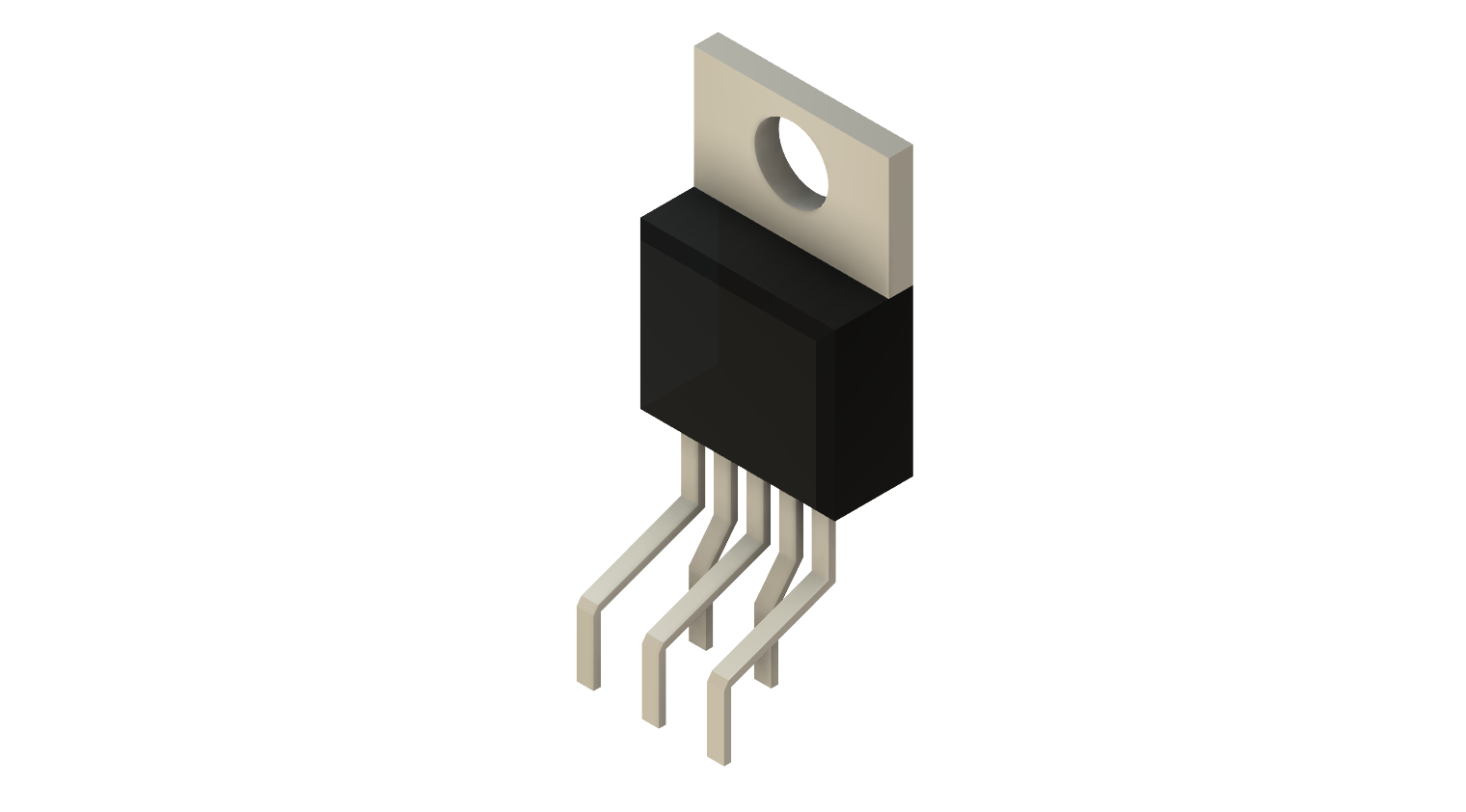 LM2596 TO-220 Package by Scott Gibb | Download free STL model ...