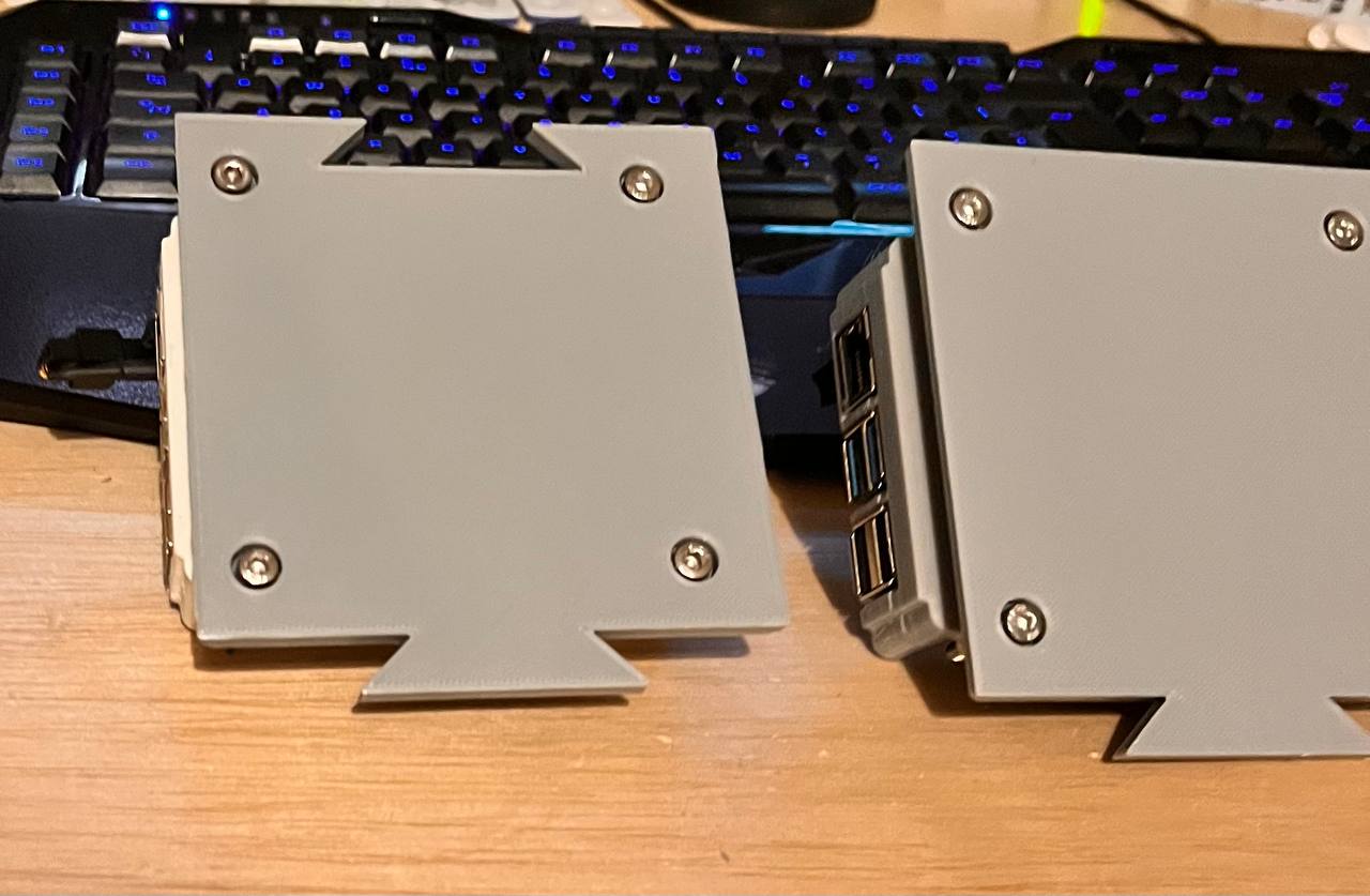 Raspberry Pi Case Modular Mount by Scott Gibb | Download free STL model ...