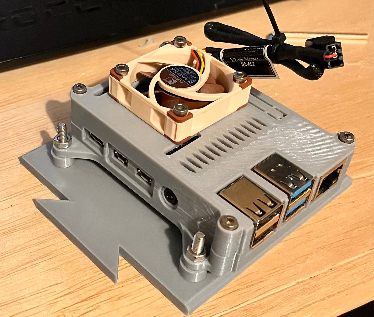 Raspberry Pi Case Modular Mount by Scott Gibb | Download free STL model ...