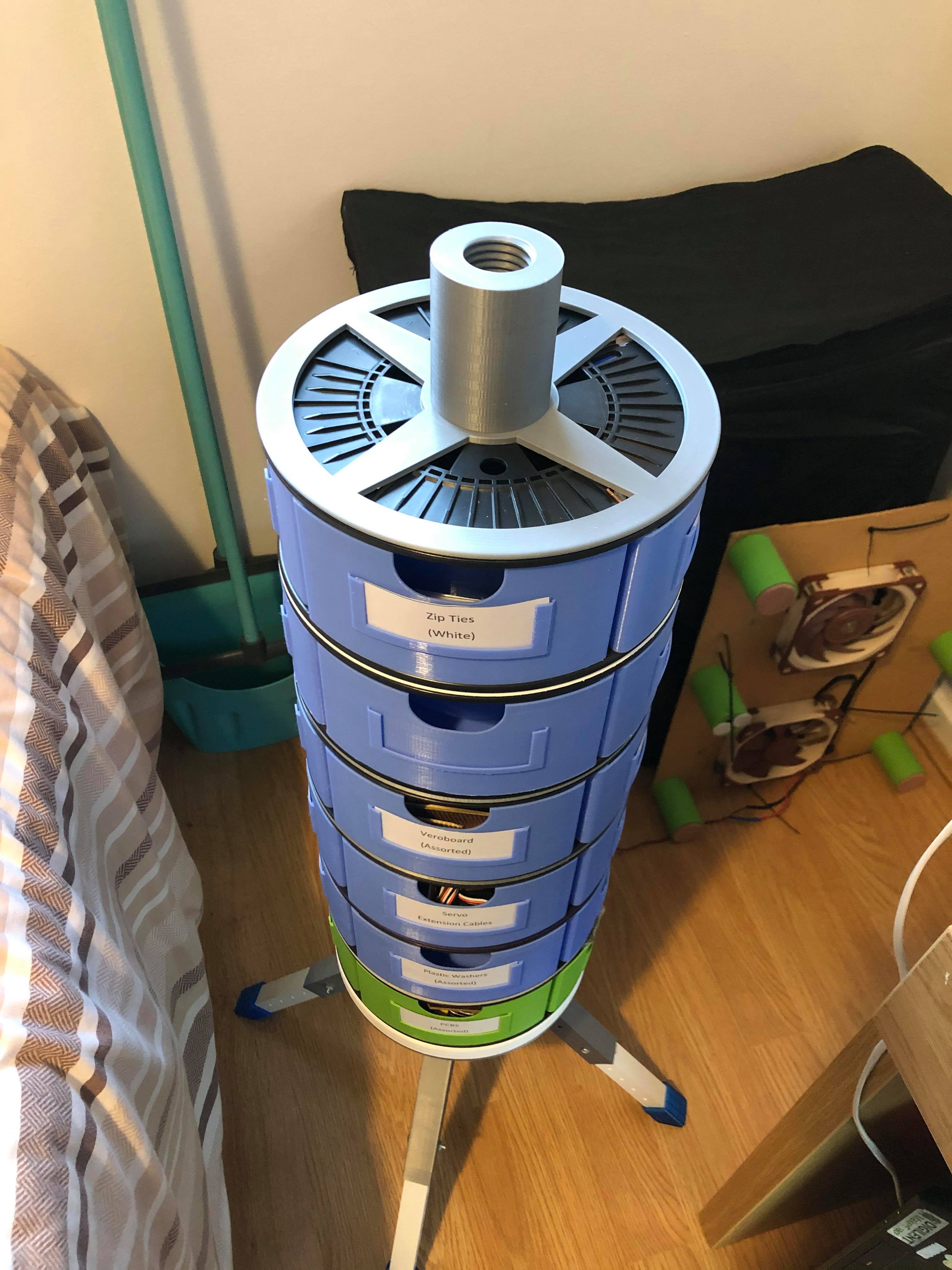 Rotating Storage Unit by Scott Gibb | Download free STL model ...