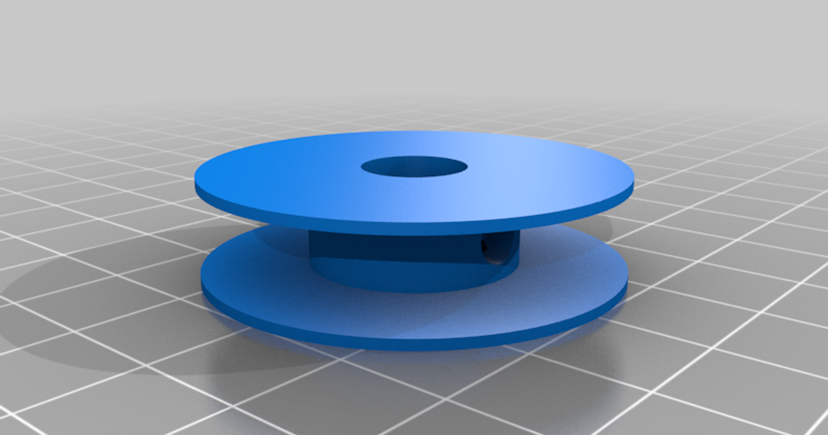 40mm 3D Printable Cable Spool by Scott Gibb | Download free STL model ...