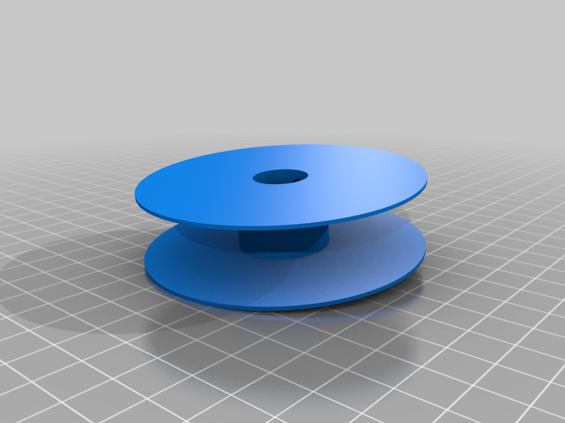 77mm 3D Printable Cable Spool by Scott Gibb | Download free STL model ...