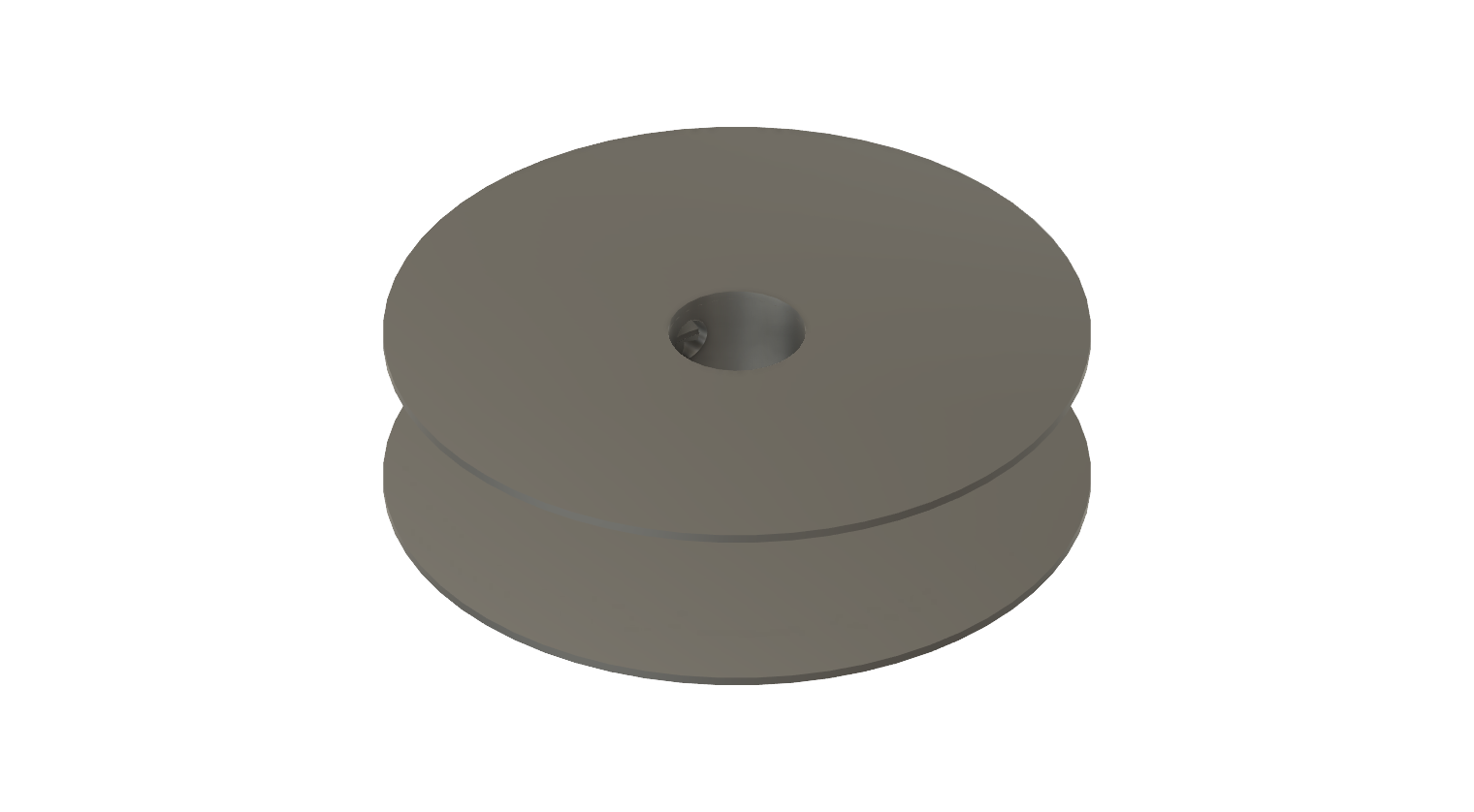 77mm 3D Printable Cable Spool by Scott Gibb | Download free STL model ...