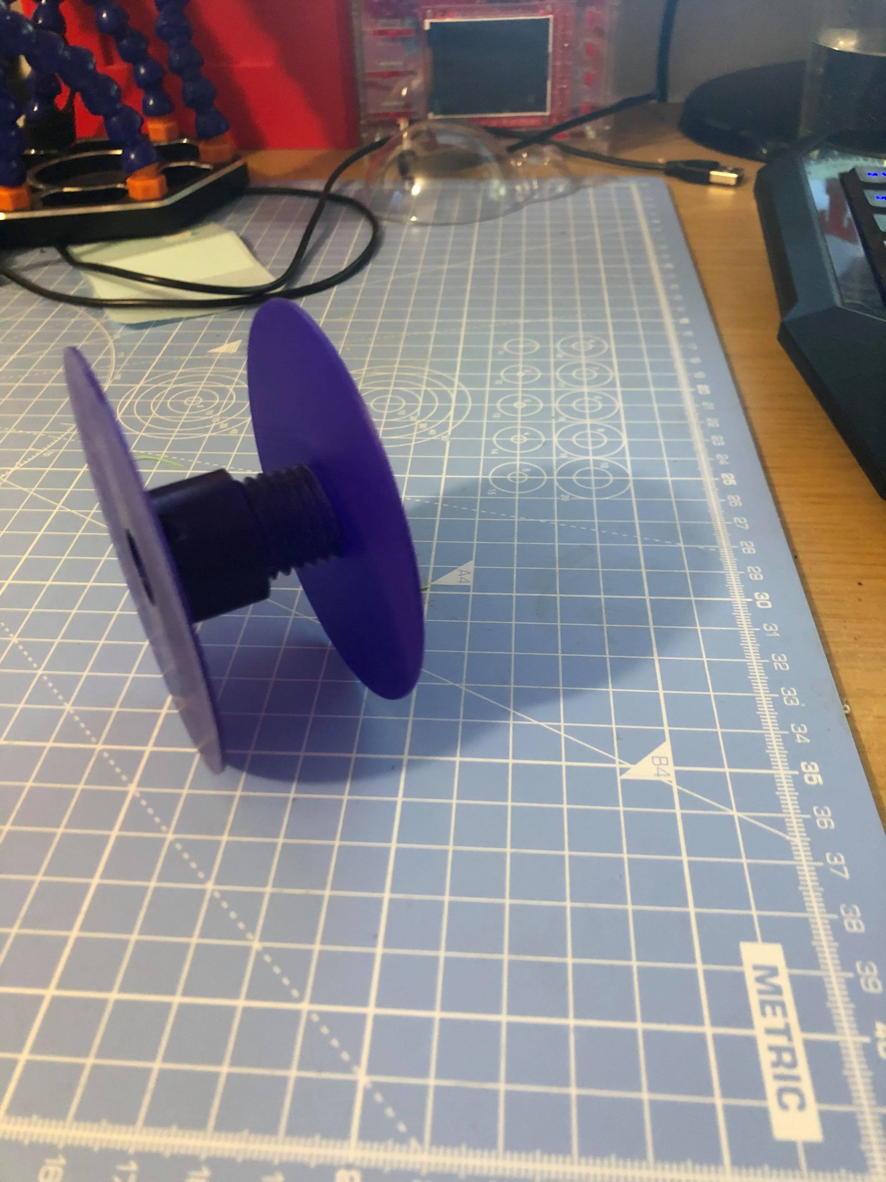 77mm 3D Printable Cable Spool by Scott Gibb | Download free STL model ...