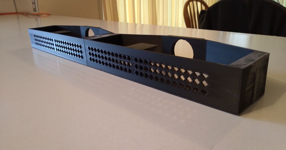 1U Amp Vents with fans by MadP 3D | Download free STL model ...