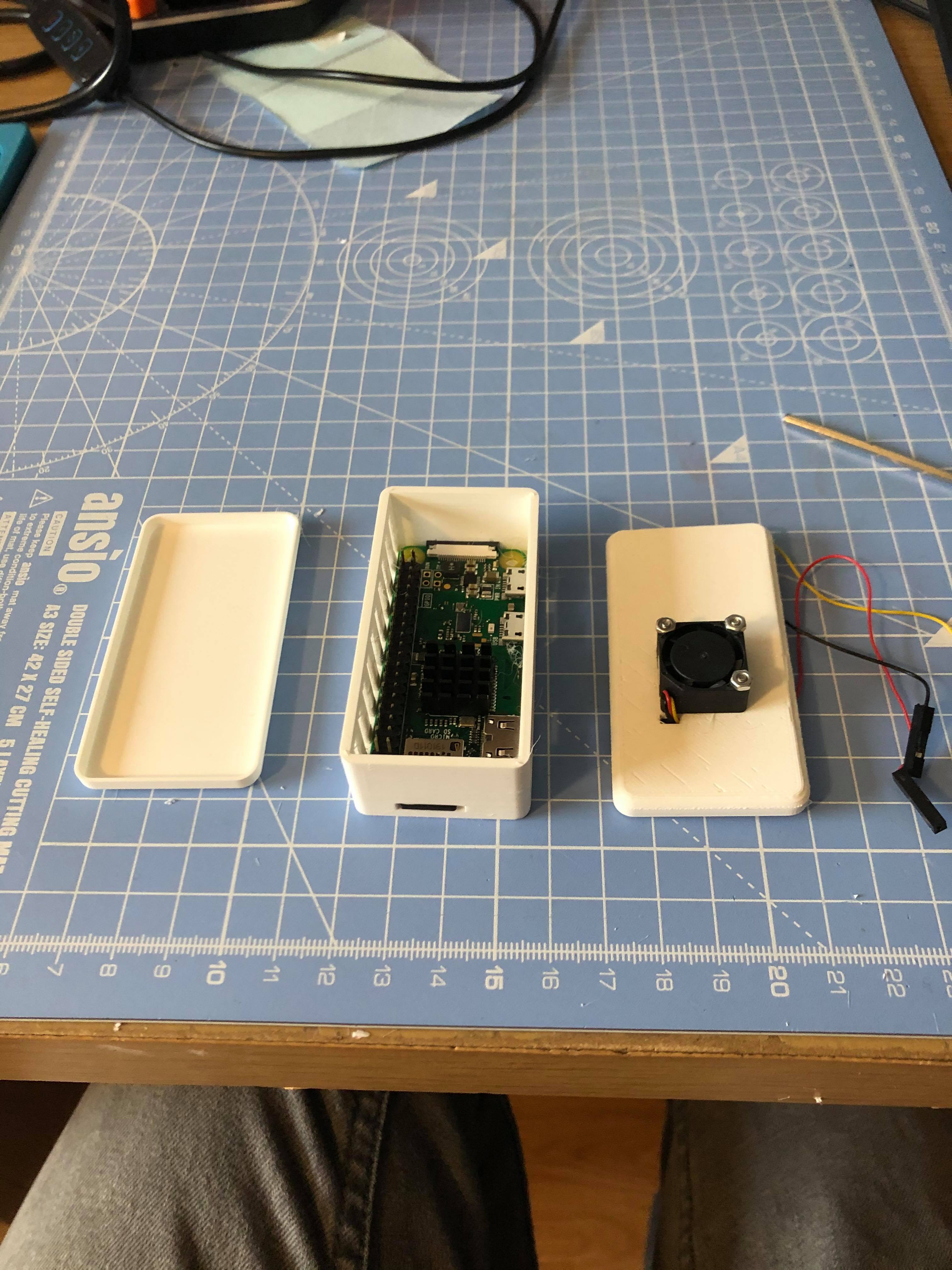 Raspberry Pi Zero Mounting Case by Scott Gibb | Download free STL model ...