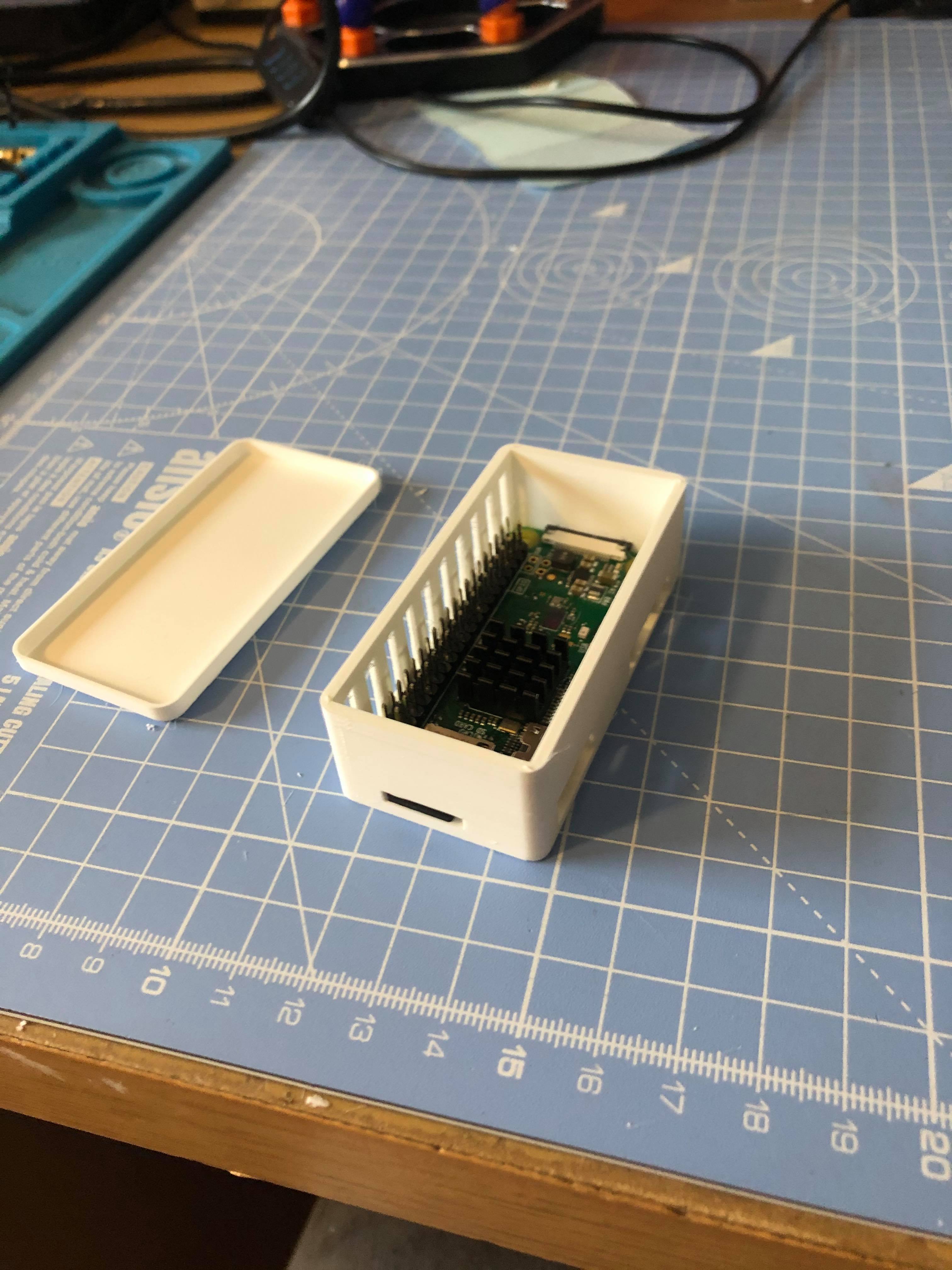 Raspberry Pi Zero Mounting Case by Scott Gibb | Download free STL model ...