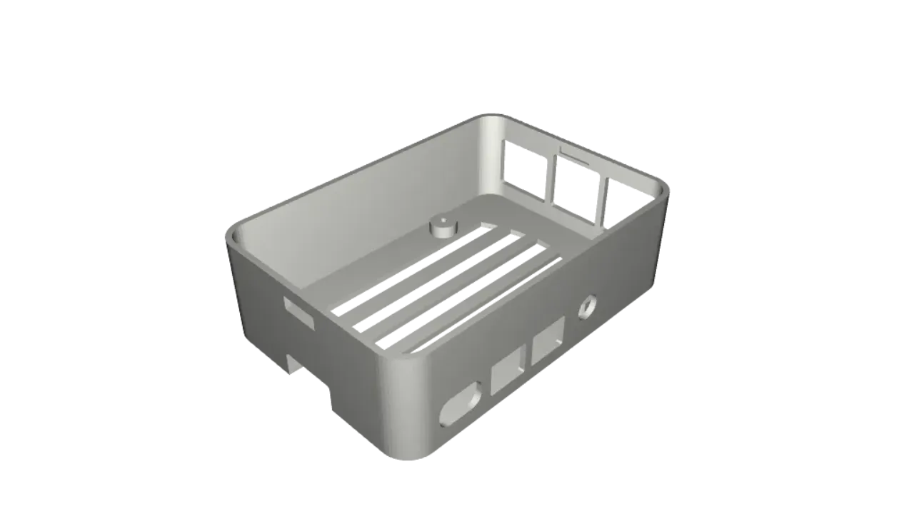 Raspberry Pi 4 Case by 3D-maker | Download free STL model | Printables.com