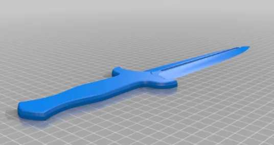 Charax Dagger by Dobieag | Download free STL model | Printables.com