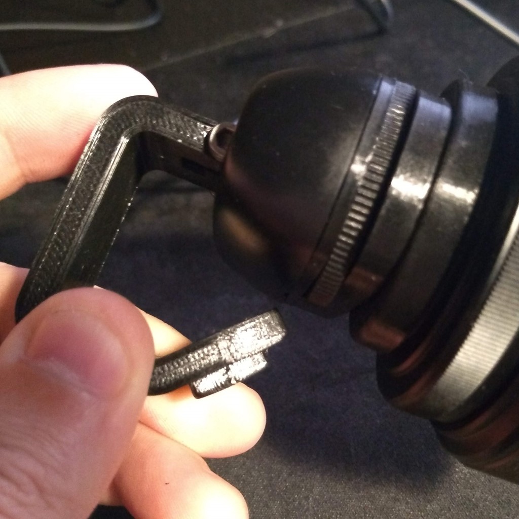 C270 Angled Camera Mount by Graloth | Download free STL model ...