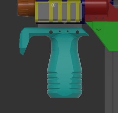 5K Vertical Grip for Picatinny Rails by galaxyCr8r | Download free STL ...