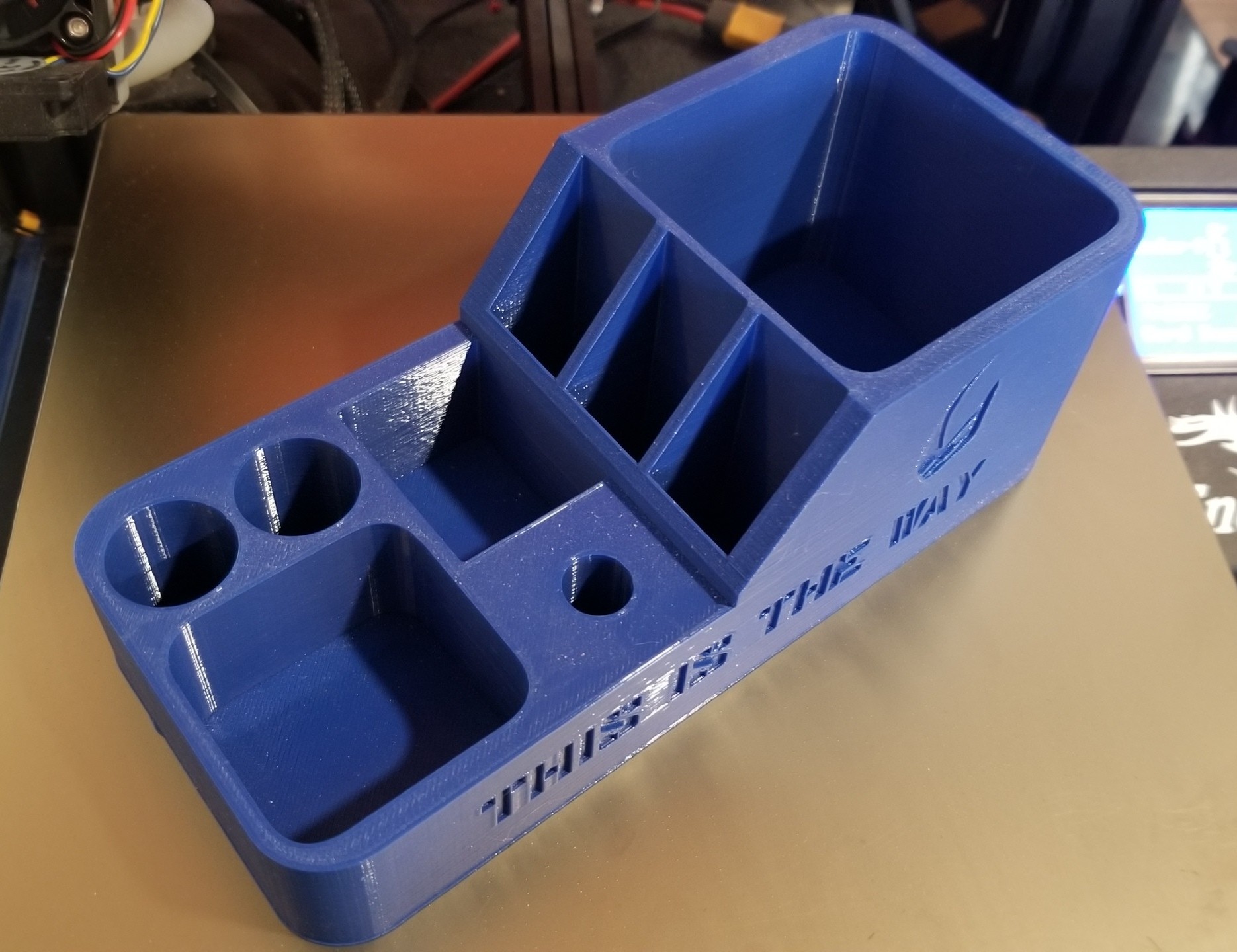 3D Printing Tool holder with Mandalorian Logo by Ellzray | Download ...