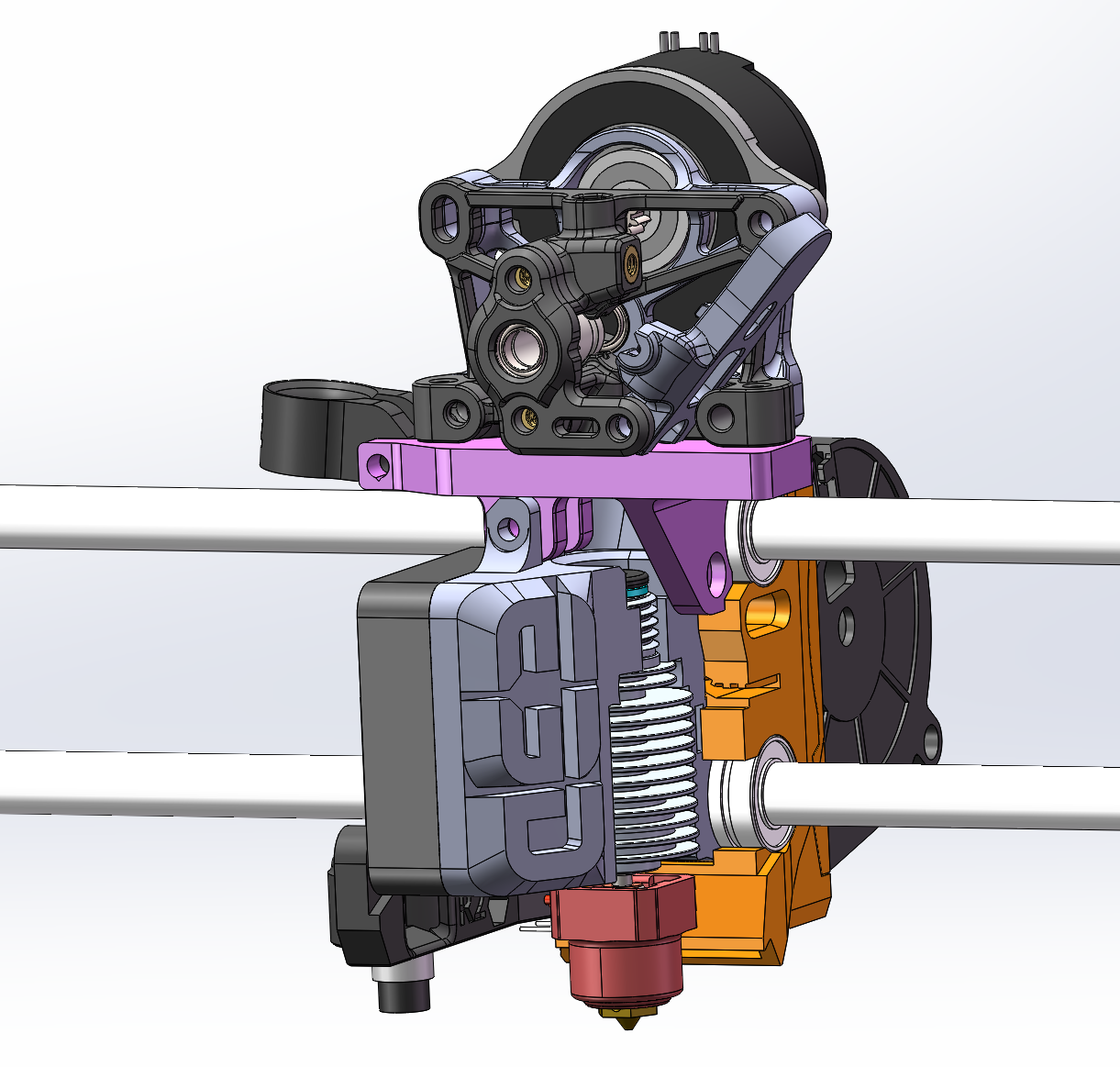 Direct drive extruder conversion for prusa mini Equipped with REVO ...