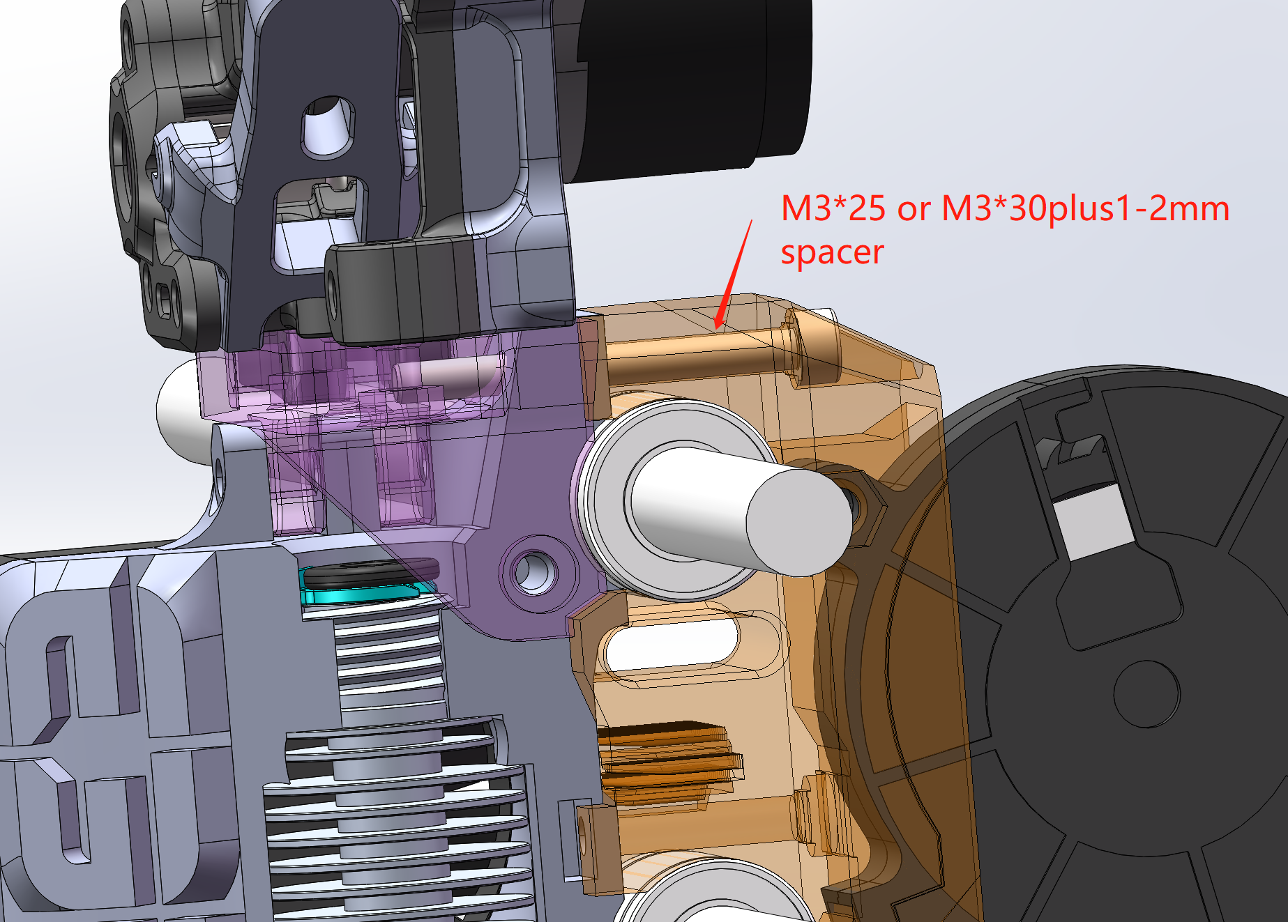 Direct drive extruder conversion for prusa mini Equipped with REVO ...