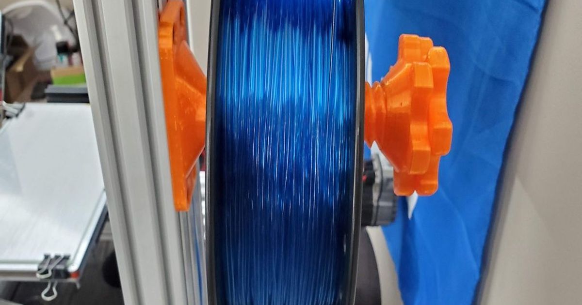 Spool Holder (Openbuilds Extrusion mount) by DOP | Download free STL ...