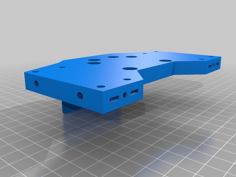 Dual Bondtech BMG Mount (openbuilds plate) by DOP | Download free STL ...
