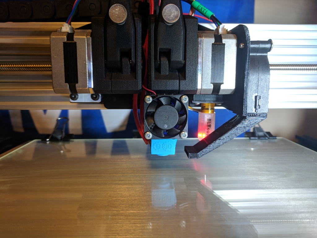 Dual Bondtech BMG Mount (openbuilds plate) by DOP | Download free STL ...
