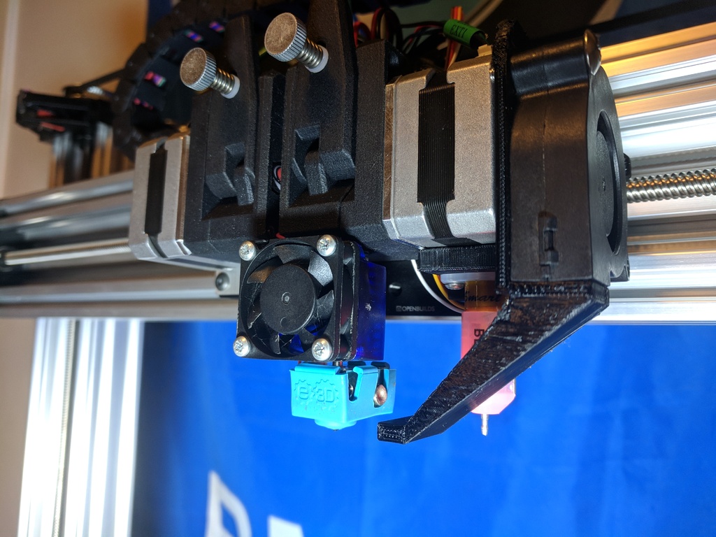 Dual Bondtech BMG Mount (openbuilds plate) by DOP | Download free STL ...
