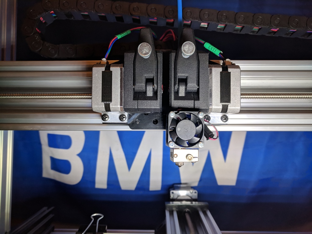 Dual Bondtech BMG Mount (openbuilds plate) by DOP | Download free STL ...