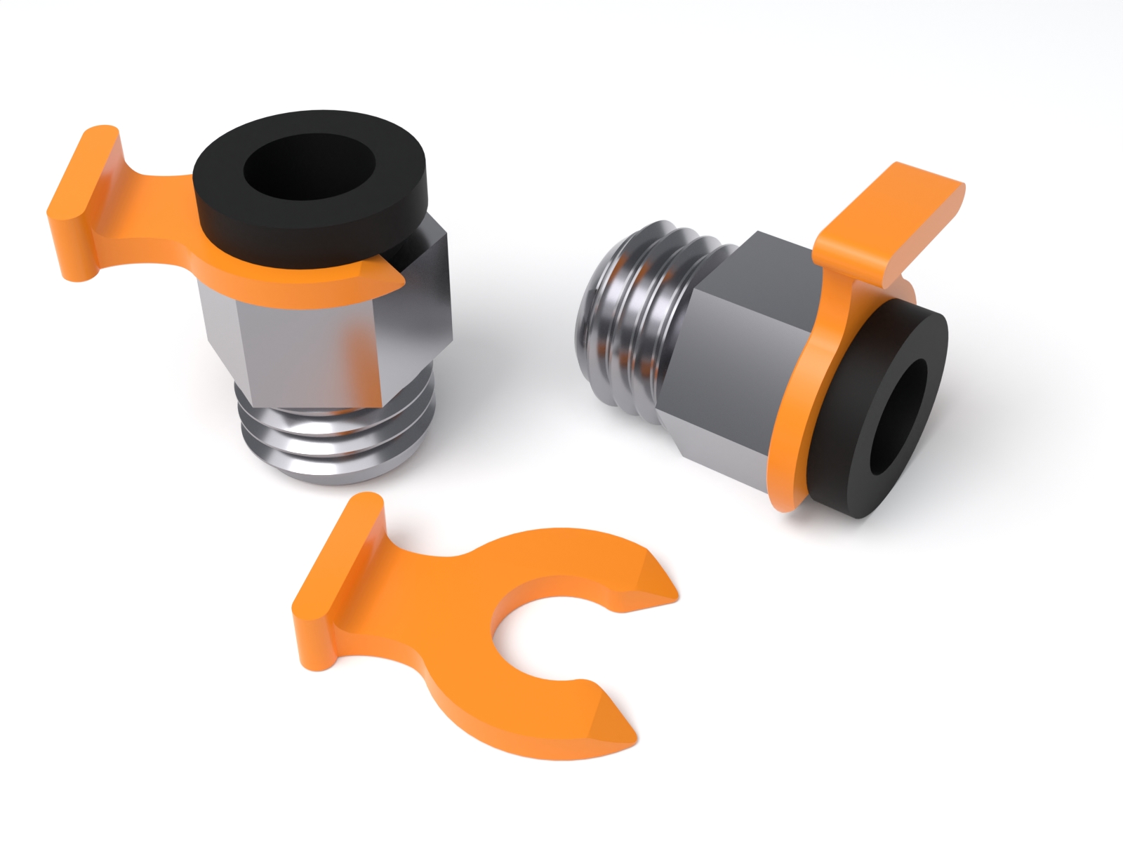 Better lock collet clip v2 by Zendama | Download free STL model ...