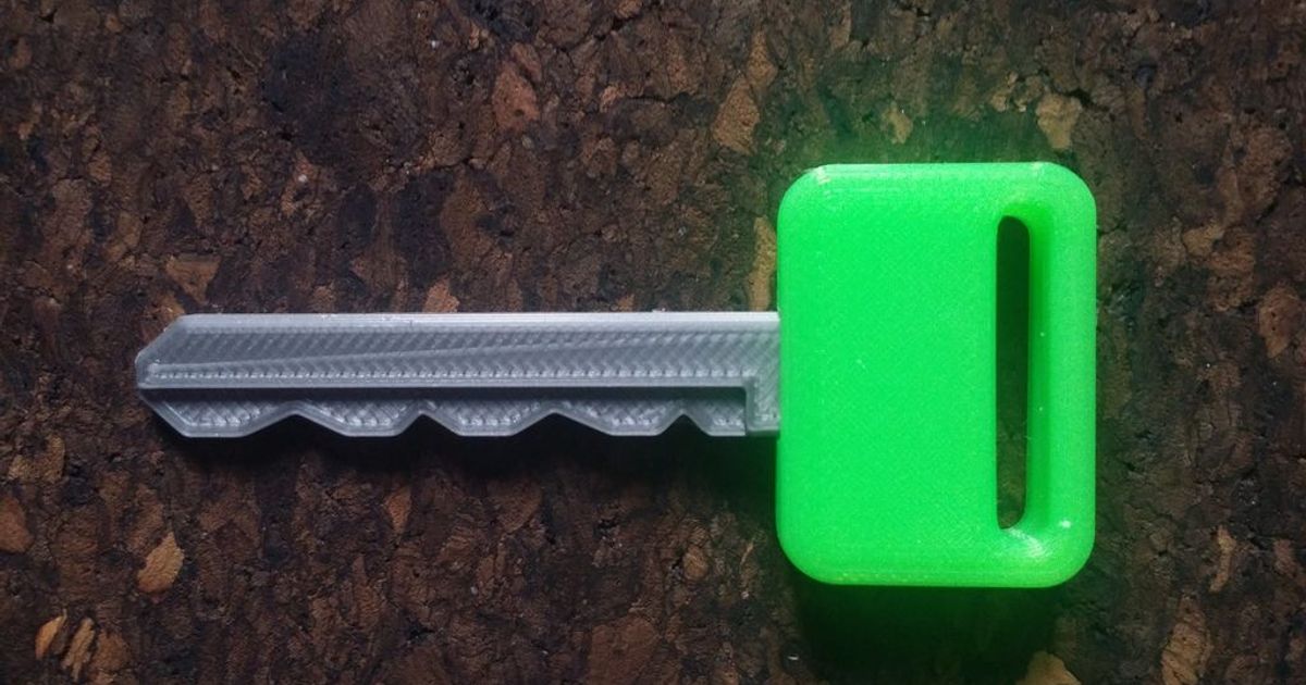 Toy Key for kids play by Backmann3D | Download free STL model ...