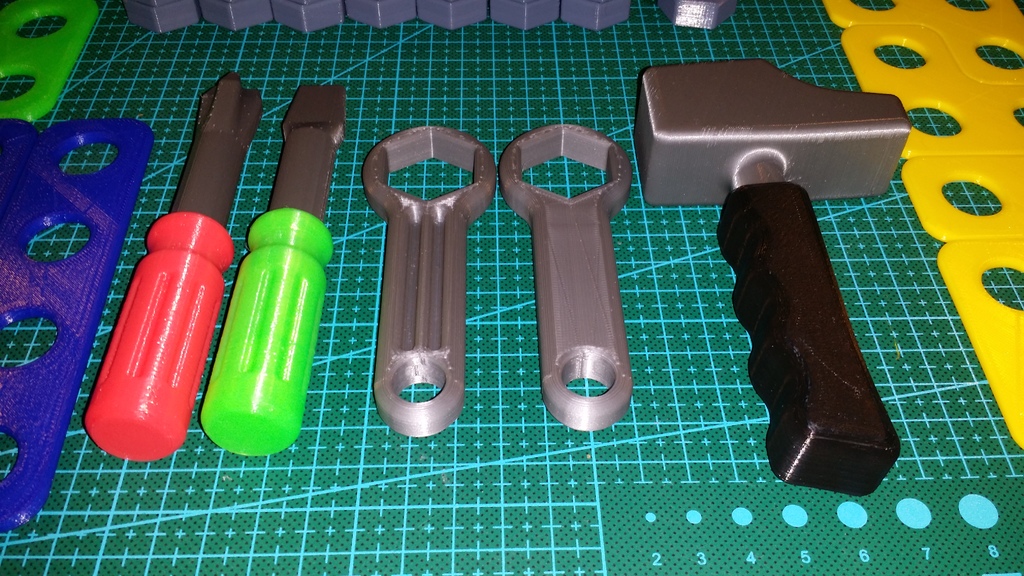 toy tool : Wrench by Backmann3D | Download free STL model | Printables.com