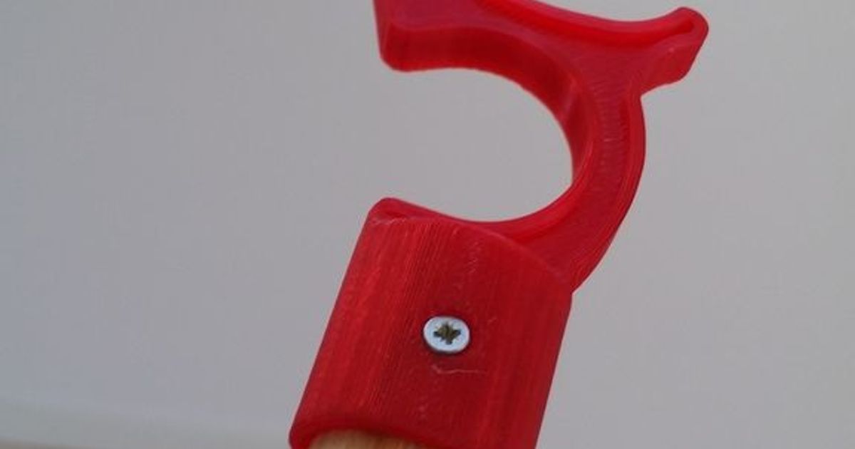 Ergonomic Velux hook by Backmann3D | Download free STL model ...