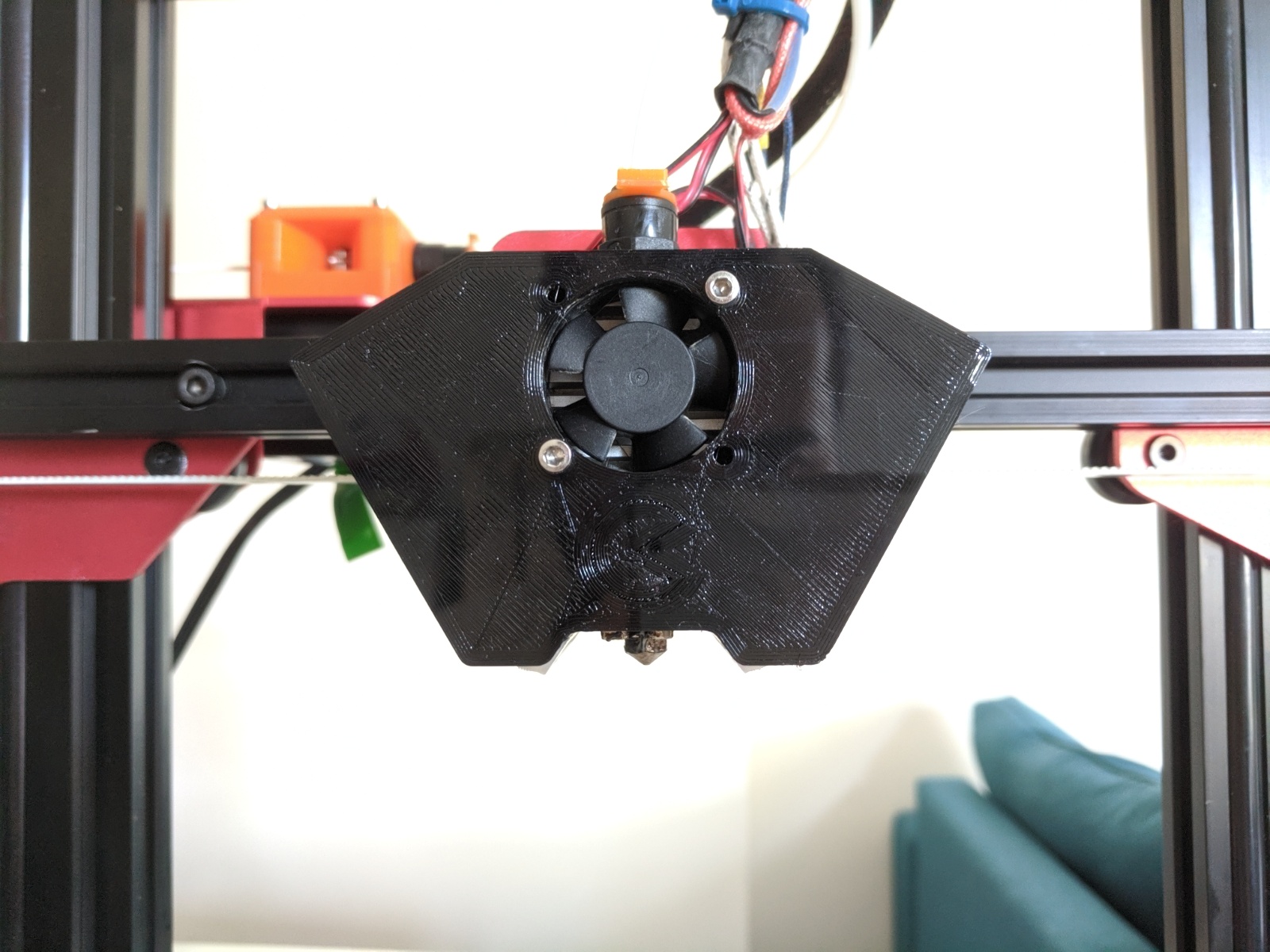 Custom head cover + duct for Tevo Flash / Tarantula / Odysseus by ...