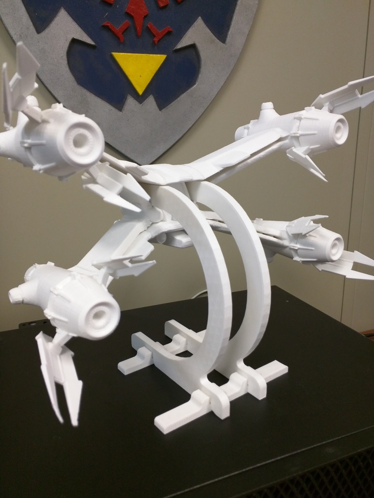 Stand for metaform3d's Starfury by Toukejin | Download free STL model ...