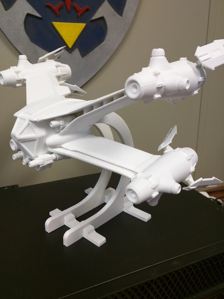 Stand for metaform3d's Starfury by Toukejin | Download free STL model ...