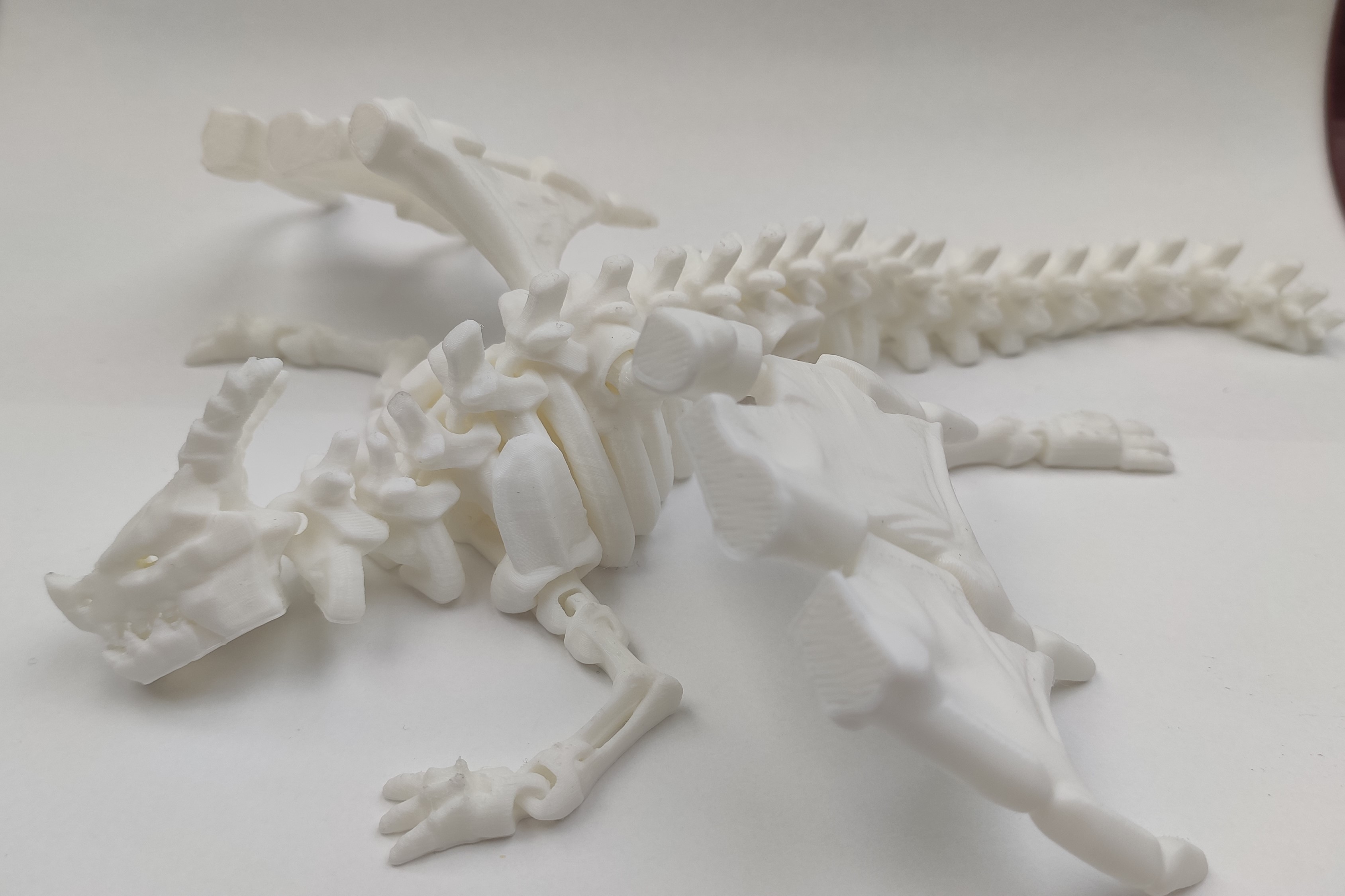 Articulated Skeleton Dragon by Glacial | Download free STL model ...