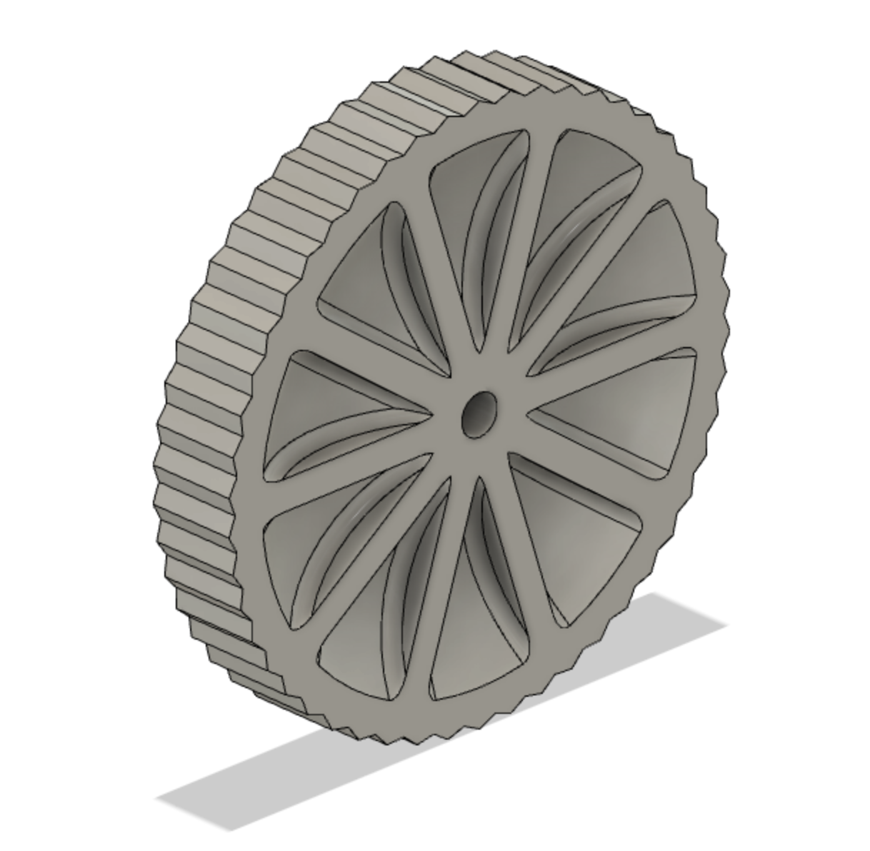 Simple but Strong Wheel by QBasicer | Download free STL model ...
